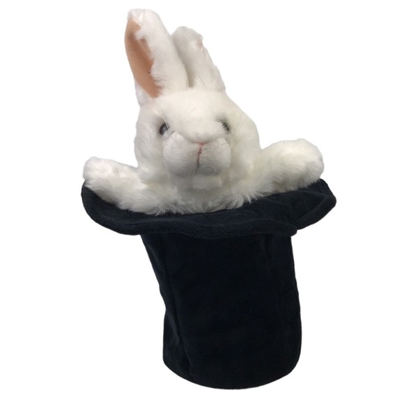 Folkmanis Puppets | Toys | Folkmanis Puppets White Rabbit In Hat ...